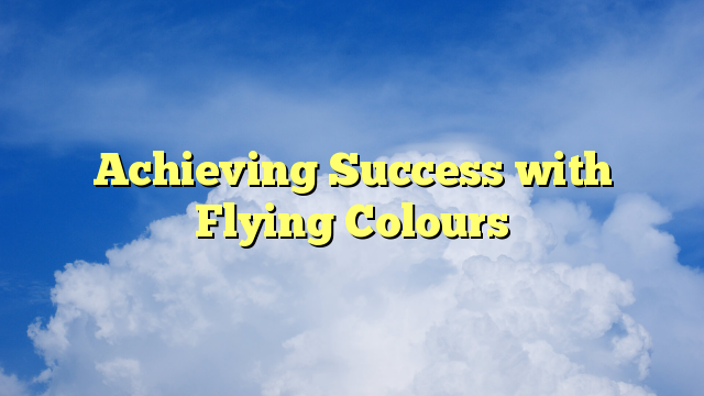 Achieving Success with Flying Colours - Aerofleets
